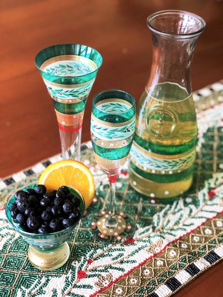 Moroccan Mosaic Forest Table Runner – Golden Hill Studio